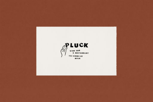 STUDIO PAQUETTE — Pluck