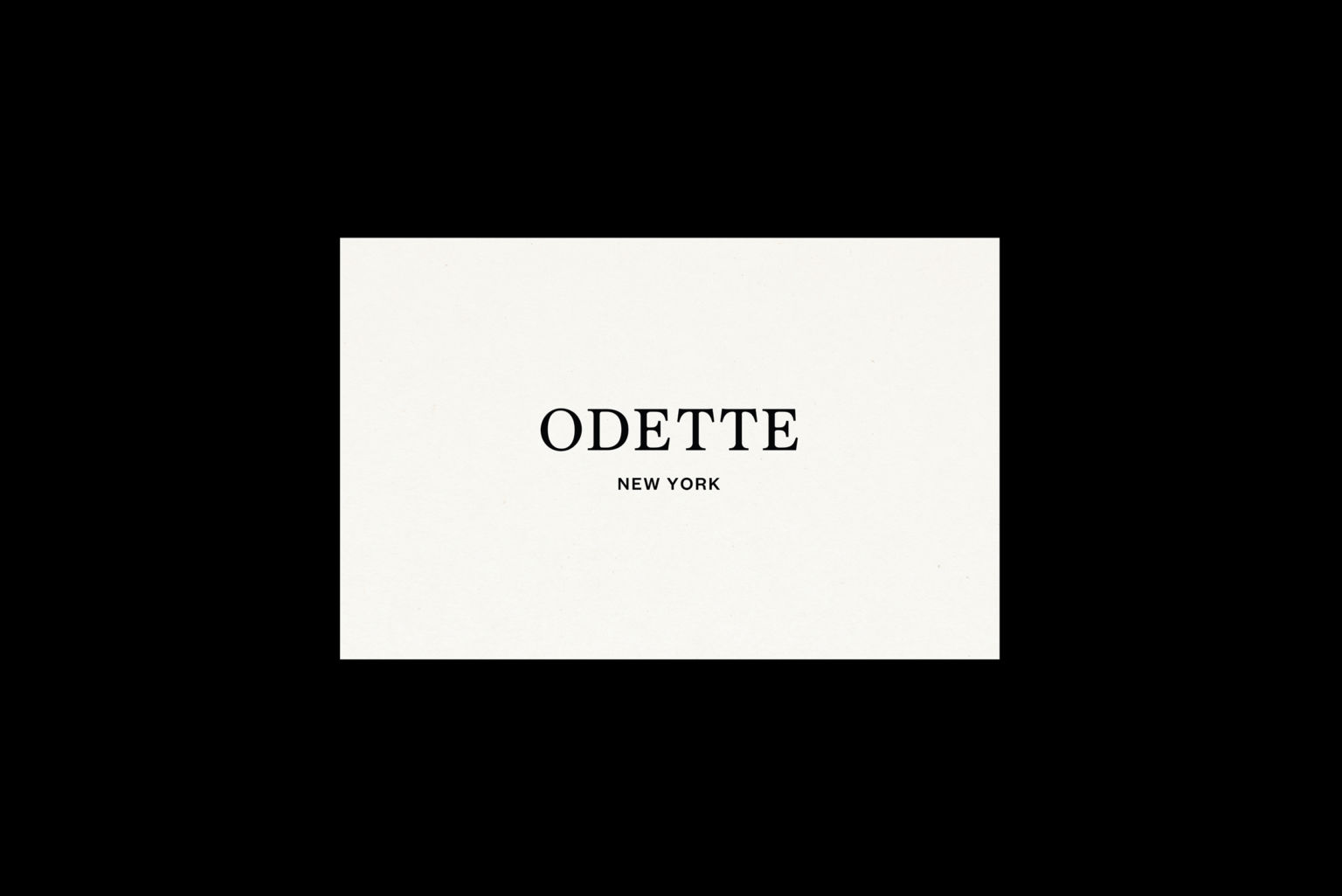 STUDIO PAQUETTE — Odette